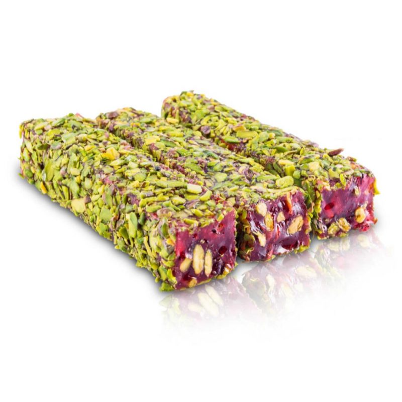 Pomegranate and Pistachio Loukoum Baguette | Délice Land